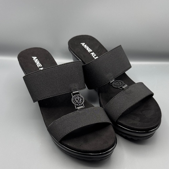 Anne Klein | Shoes | Womens Anne Klein Rikki Womens Textured Slide ...
